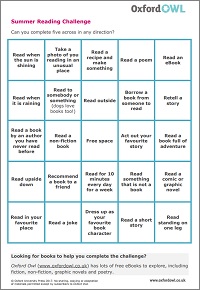 Summer reading challenge | Oxford Owl