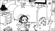 Isadora Moon Coloring Pages Coloring Pages